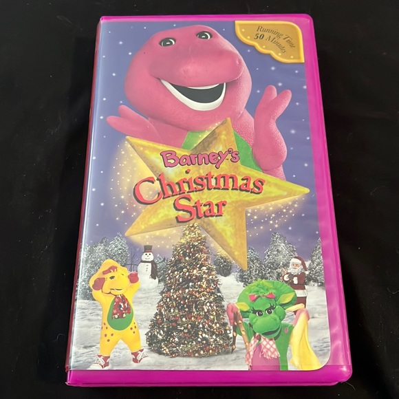 Media | Barneys Christmas Star Vhs | Poshmark